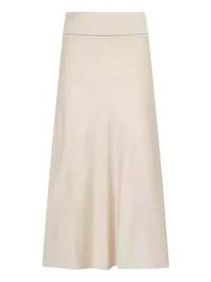 Peserico A-line Midi Skirt - Neutrals