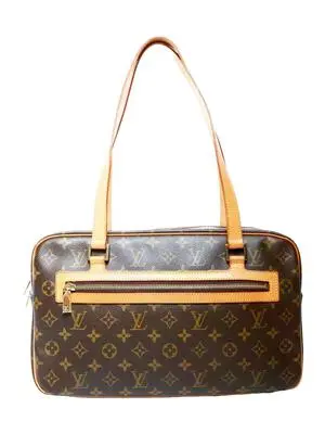LOUIS VUITTON 2002 Gm Cite Monogram Shoulder Bag - Brown