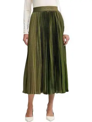 JOOP! Elasticated-waistband Midi Skirt - Green