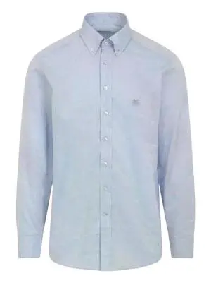 Etro Paisley Buttoned Shirt - Blue