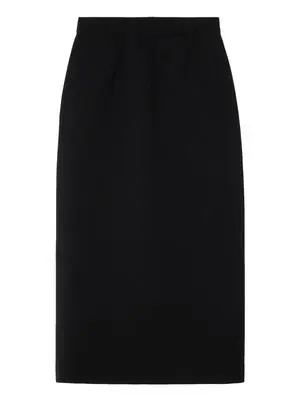 ROKSANDA Amel Two-tone Crepe Midi Skirt - Black