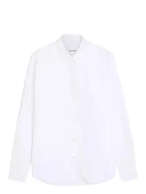 LES DEUX Konrad Oxford Button Shirt - White