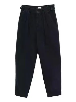 MARANT ETOILE Neriah Pleated Trousers - Black