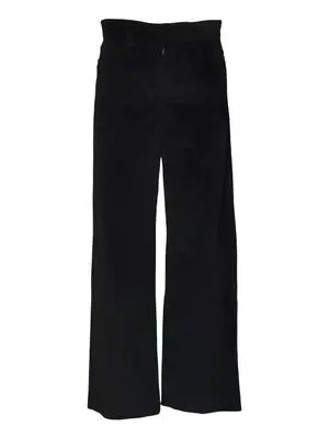 Max Mara Corduroy-effect Trousers - Black