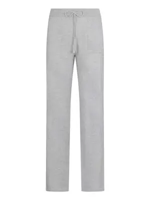 Malo Drawstring-waist Trousers - Grey