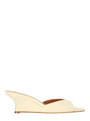 Staud Brigitte Wedge-heel Sandals - Neutrals