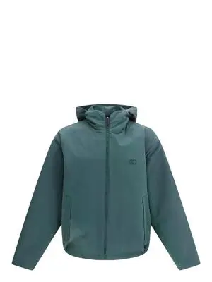 Gucci Hooded Ripstop Jacket - Green