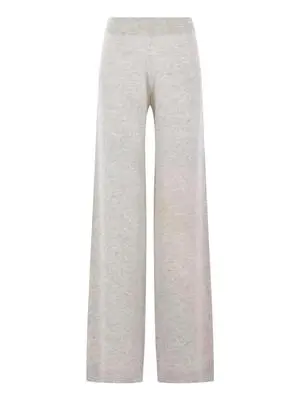 ALLUDE Elasticated Knit Trousers