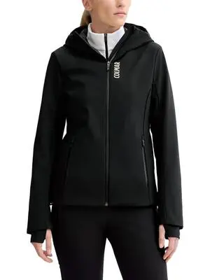 COLMAR Hooded Ski Jacket - Black