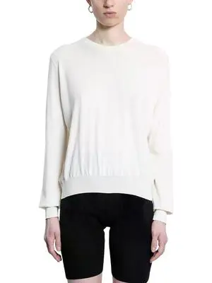 JIL SANDER Cotton Sweater - White