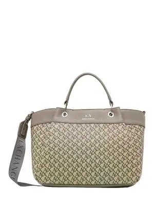ARMANI EXCHANGE Allover-Pattern Tote