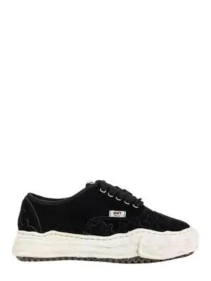 Mihara Yasuhiro Baker Suede Sneakers - Black