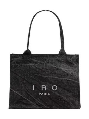 IRO PARIS Logo Tote Bag - Black