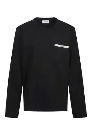 Moschino Pocket Long-sleeve T-shirt - Black