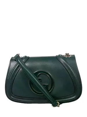 Gucci Small Blondie Shoulder Bag - Green
