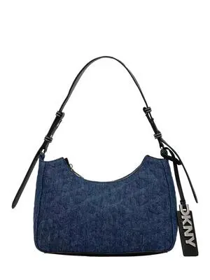 Dkny Embossed Quilted Tote - Blue
