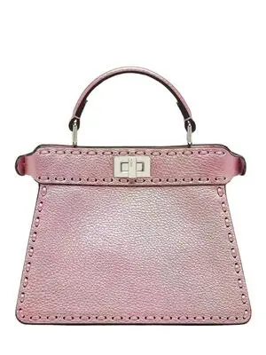 Fendi Mini Bag With Twist-lock Closure - Pink