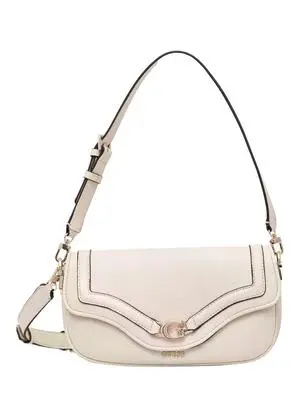 Guess Logo-detail Shoulder Bag - Neutrals