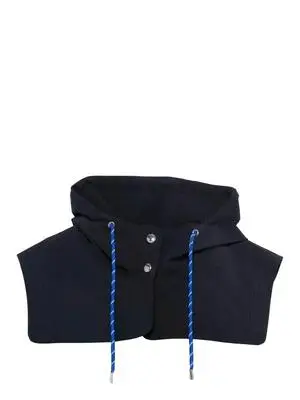 Maje Drawstring Hood - Blue