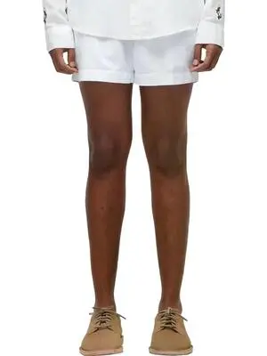 OSKLEN Drawstring Shorts - White