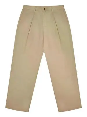 MALBON Pleated Trousers - Neutrals