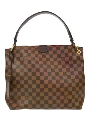 LOUIS VUITTON 2019 Damier Graceful Tote Bag - Brown
