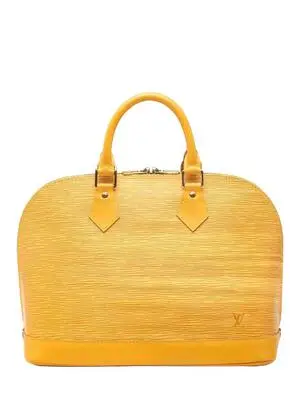LOUIS VUITTON 1997 Epi Alma Pm Handbag - Yellow