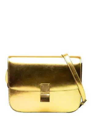 Celine Classic Box Crossbody Bag - Gold