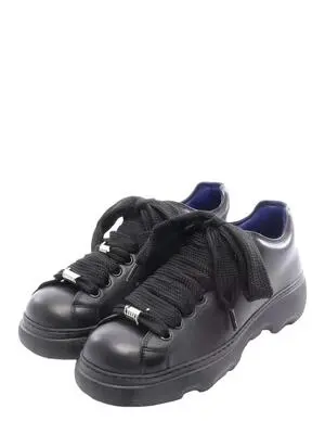 Burberry 2010s Ranger Leather Sneakers - Black
