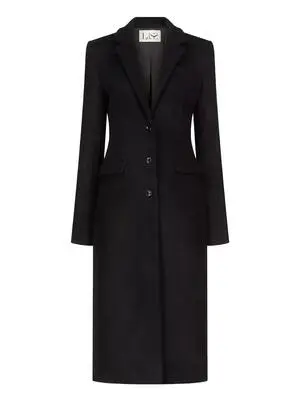 LUDOVIC DE SAINT SERNIN Buttoned Coat - Black