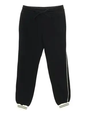 Gucci 2010s Side Stripe Jogger Trousers - Black