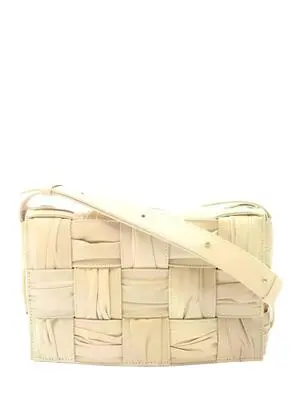 Bottega Veneta Cassette Woven Crossbody Bag - Neutrals