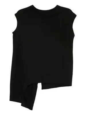 Yohji Yamamoto Cotton Vest - Black