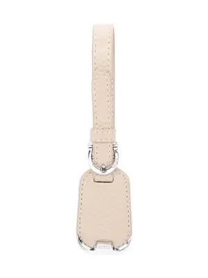ROYCE NEW YORK Legendary Leather Bag Tag Taupe