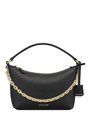 MAISON DE SABRE Small Soft Hobo - Black Caviar