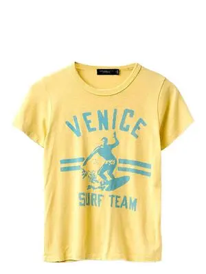 Junk Food Clothing Venice Surf Team Original Tee - Dusty Citron