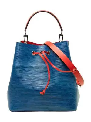 LOUIS VUITTON 2019 Epi Neonoe Mm Bucket Bag - Blue