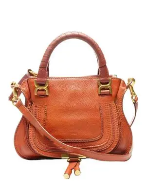 Chloé 2010s Double Carry Bag - Orange