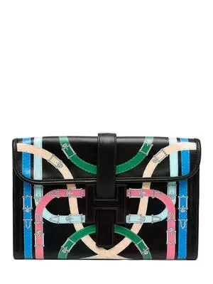 Hermès Jige Clutch - Black