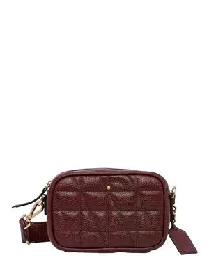 Geox Narcisia Quilted Cross Body Bag - Red