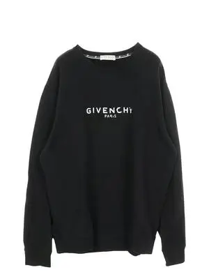 Givenchy 2010s Logo-print Crew-neck Sweatshirt - Black