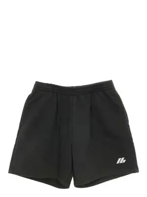 Balenciaga Elasticated-waistband Shorts - Black