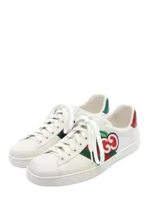 Gucci Apple-patch Sneakers - White