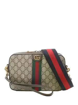 Gucci Ophidia Gg Patterned Cross Body Bag - Brown