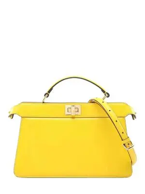 Fendi 2010s Peekaboo Iseeu Tote Bag - Yellow