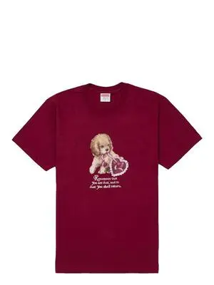 Supreme Dust Tee Shirt Cardinal