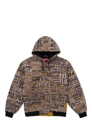 Supreme Dash Snow Hooded Work Jacket - Multicolor
