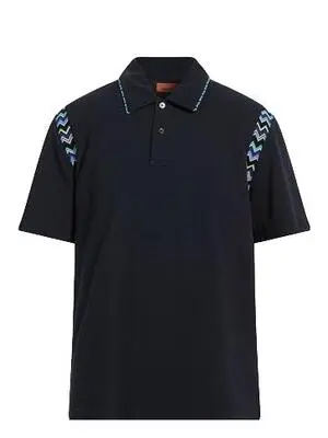 Missoni Polo Shirt Size Cotton - Black