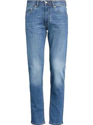 LIU •JO MAN Tapered Denim Jeans - Blue