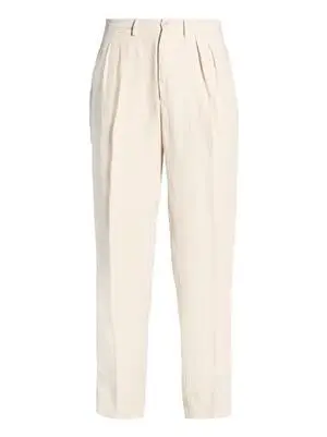 Boglioli Linen Tailored Pants - Beige